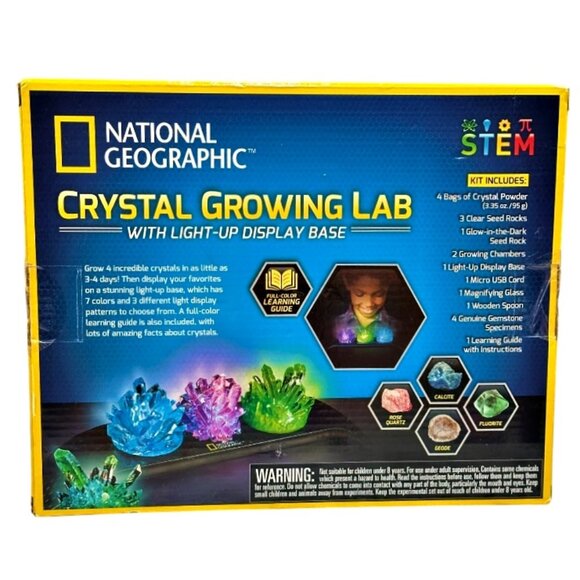 National Geographic | Toys | National Geographic Crystal Growing Lab ...